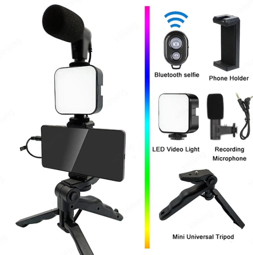 Portable Vlogging Kit Video Making Equipment - Ziusa Pakistan